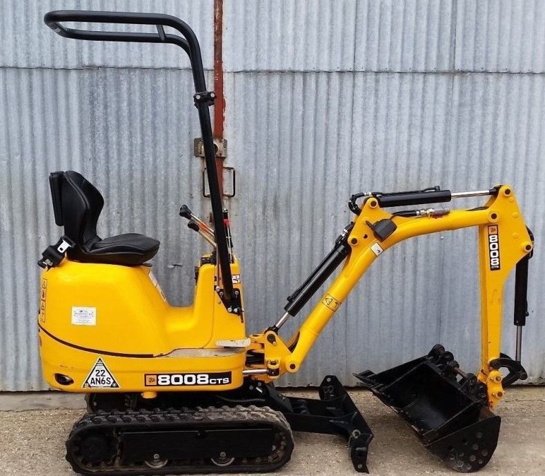 JCB 8008 CTS Mini Bager
