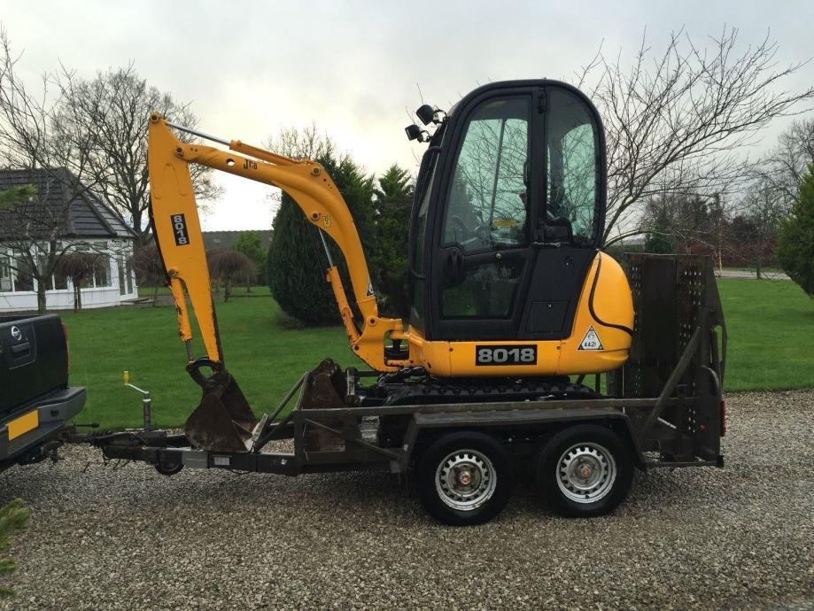 JCB 8018 Mini bager