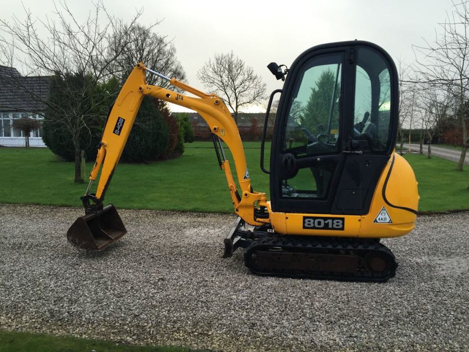 JCB 8018 Mini bager