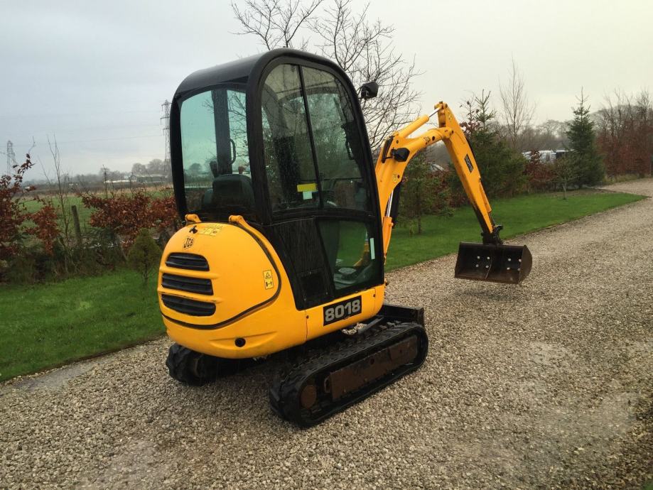 JCB 8018 Mini bager