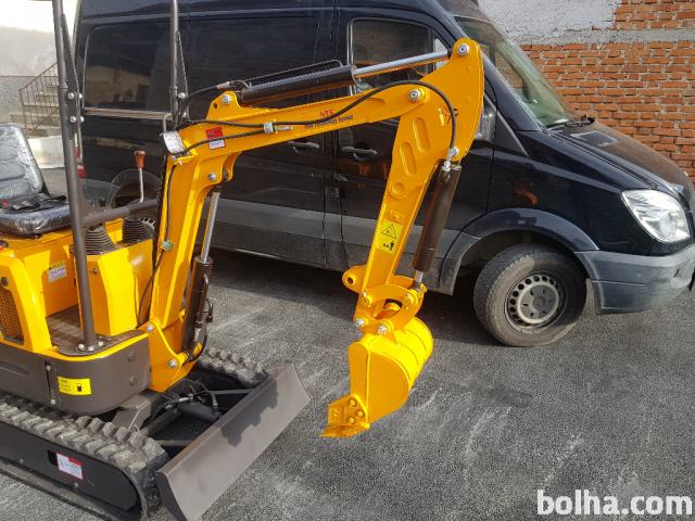 Mini bager 880kg v Januarju super AKCIJA po rezervaciji