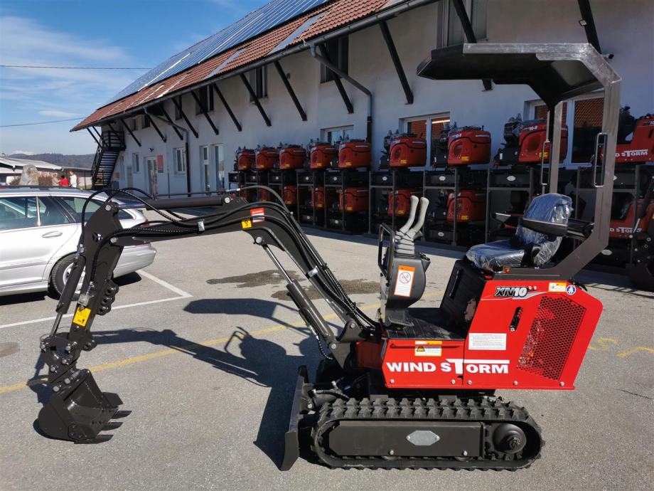 Mini Bager goseničar NTS - Rhinoceros 1.0-WS Lomljiva roka