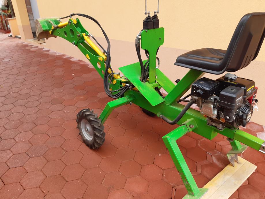 mini bager mini kopač mini rovokopač kopaček