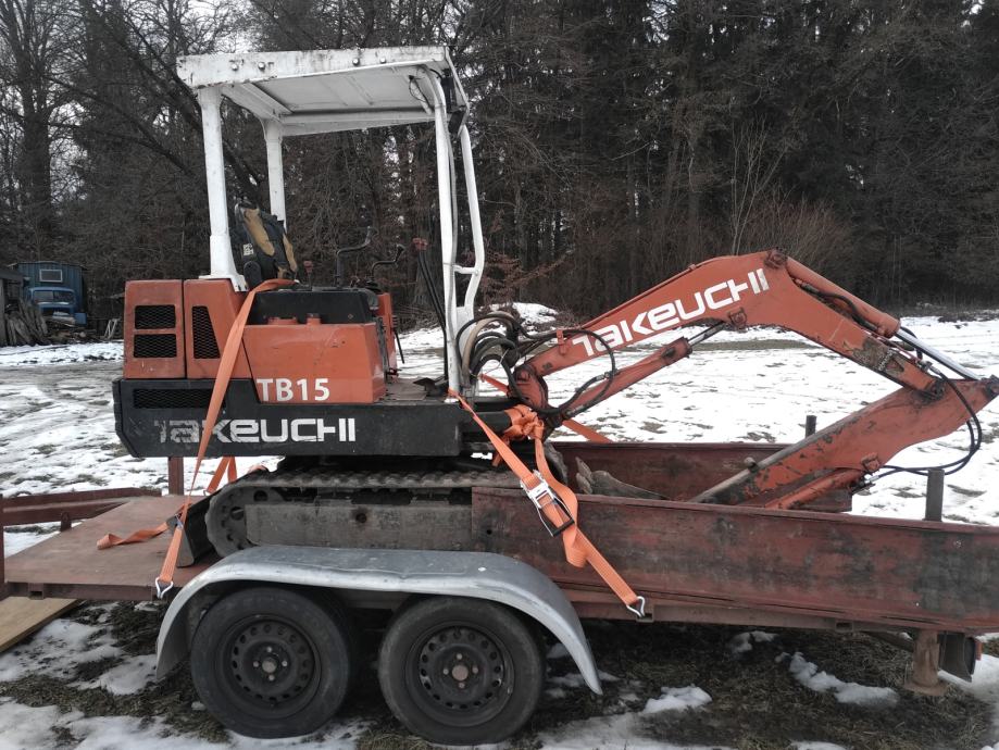 Prodam minibager Takeuchi TB 15