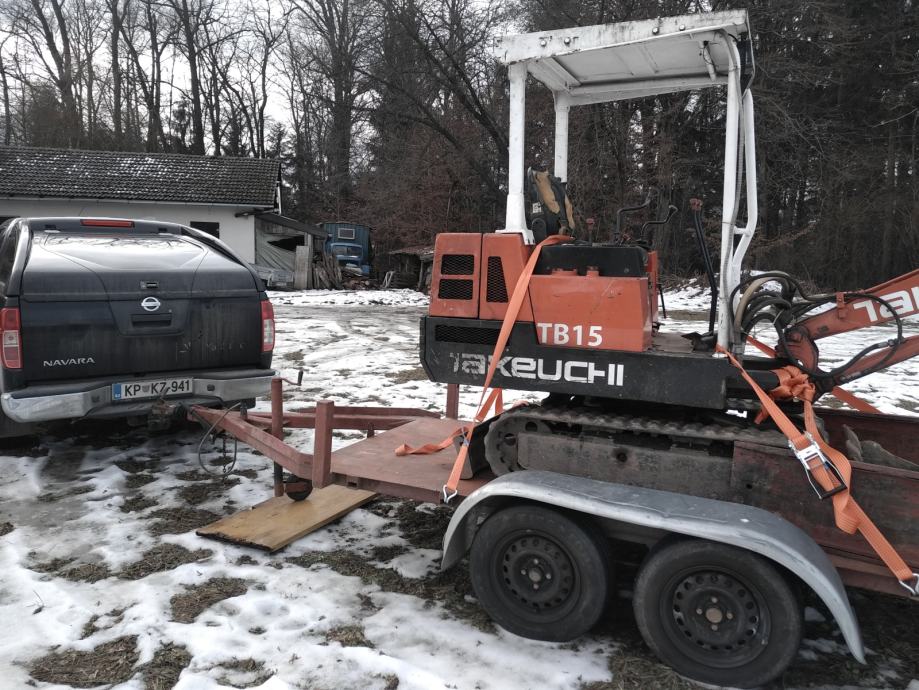 Prodam minibager Takeuchi TB 15
