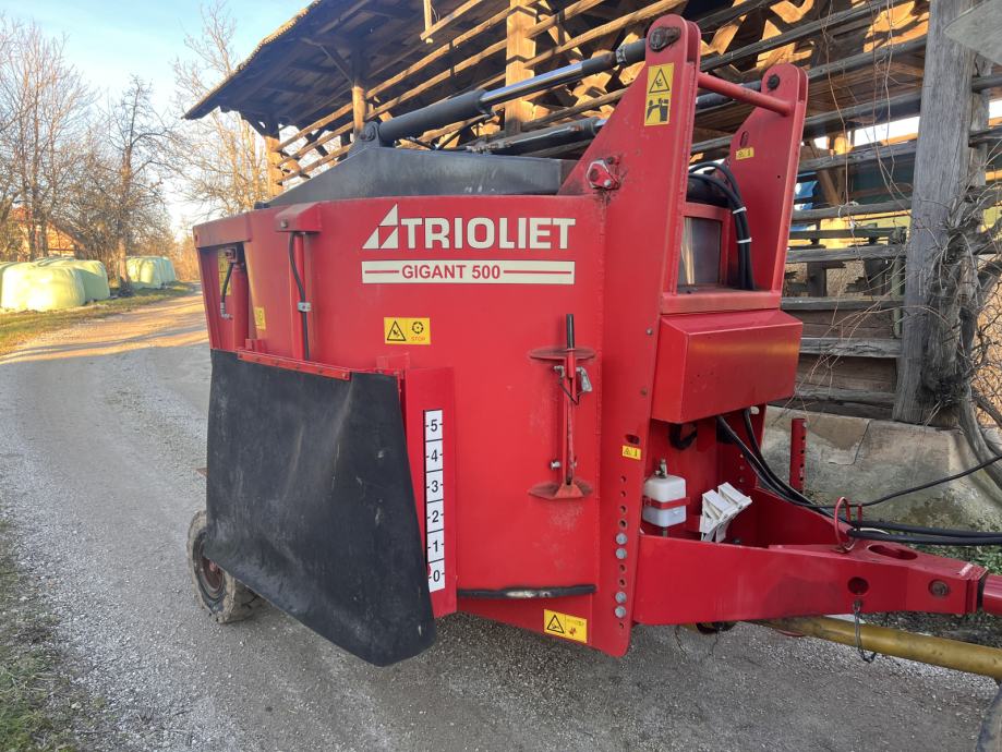 Trioliet Gigant 500 Mešalna prikolica