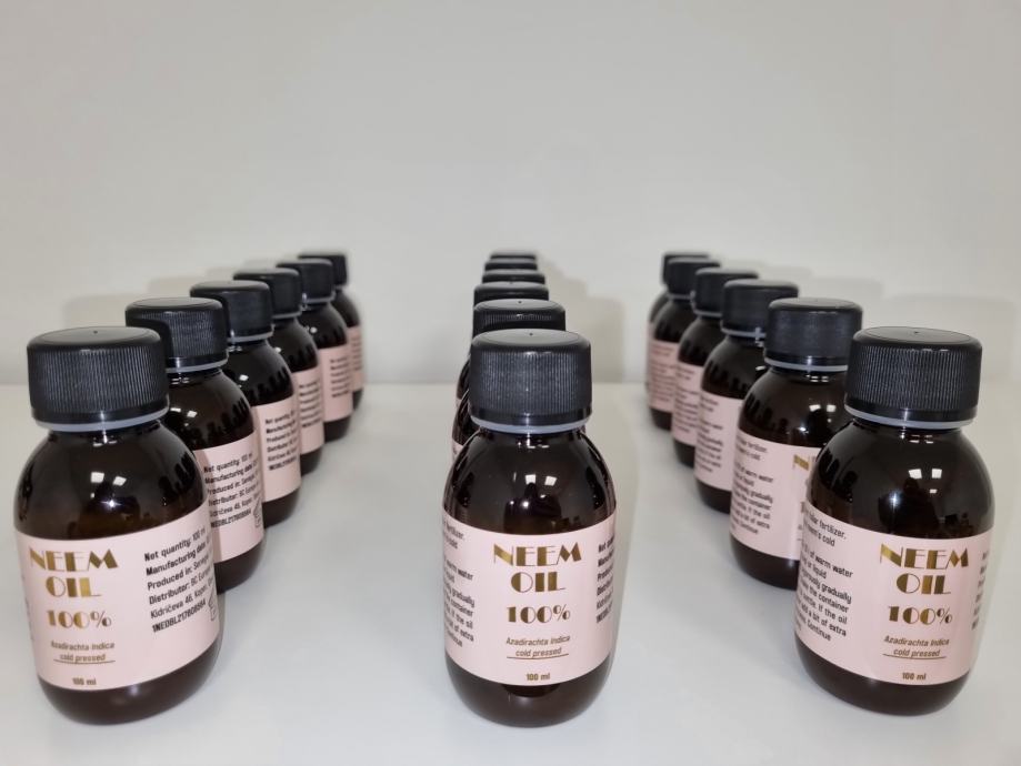 Neem olje 100 ml - 100 % ekološka pridelava