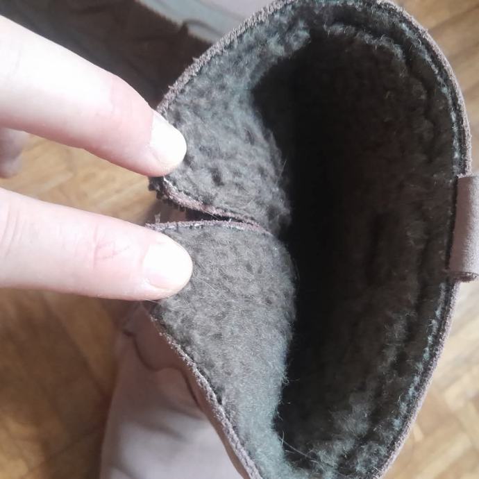 Škornji Froddo 34, bosonogi, podloženi z volno