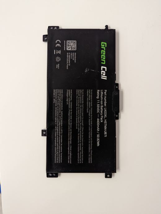 Original HP baterija LK03XL, HSTNN-UB71 (iz HP Envy x360 15-bq102n)