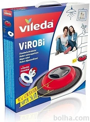 VILEDA ViRobi Slim 149928 robotski brisalec prahu