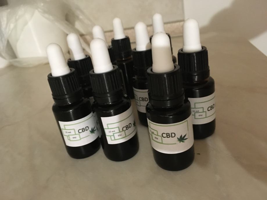CBD kapljice brez THC