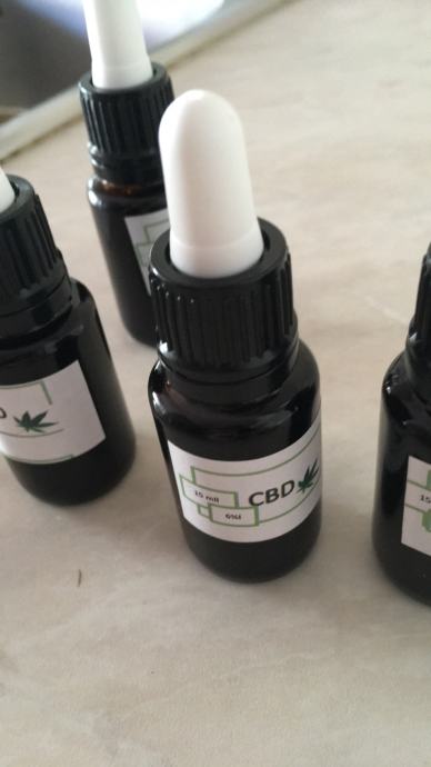 CBD kapljice brez THC