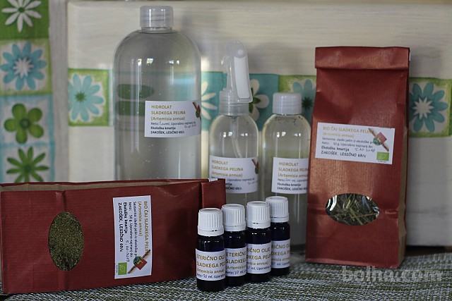 Sladki pelin - suhi rastlinski deli (Artemisia annua)