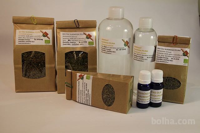 Sladki pelin - suhi rastlinski deli (Artemisia annua)