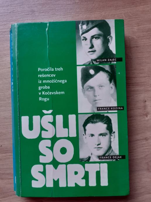 Kupim knjigo UŠLI SO SMRTI