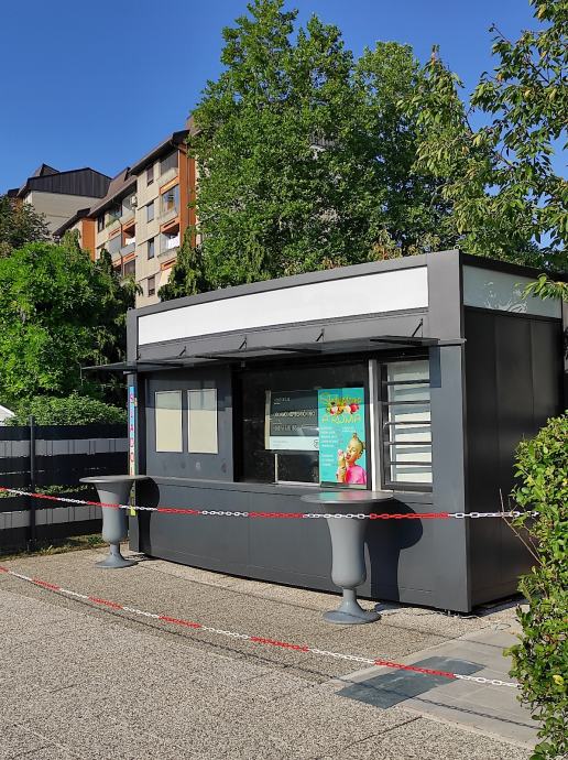 kiosk, bivalni kontejner oddam v najem