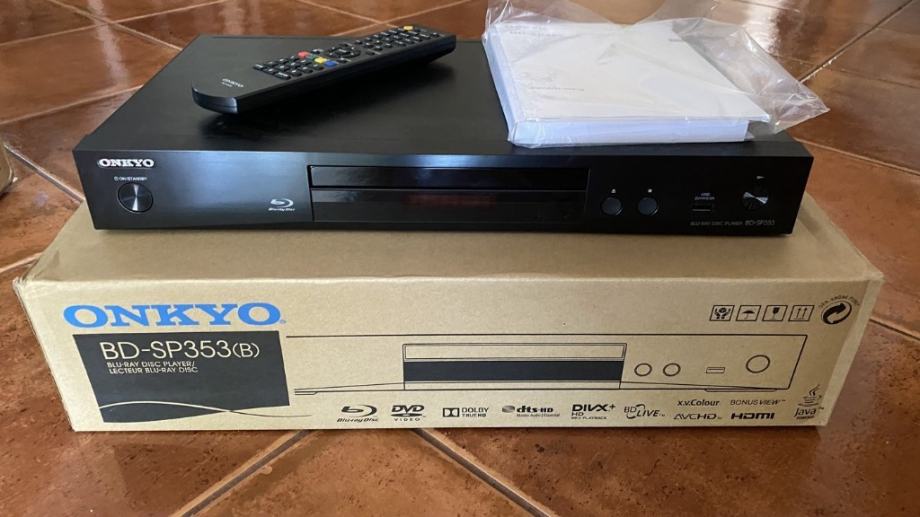 Onkyo Blu-ray predvajalnik BD-SP353