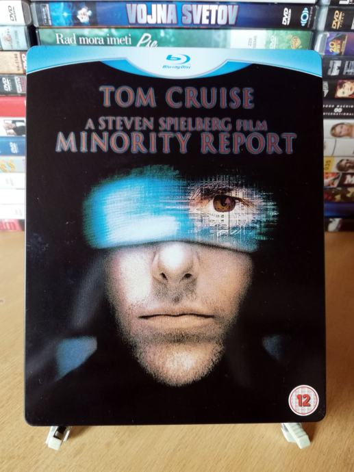 Minority Report (2002) Limited Edition STEELBOOK / Slovenski podnapisi