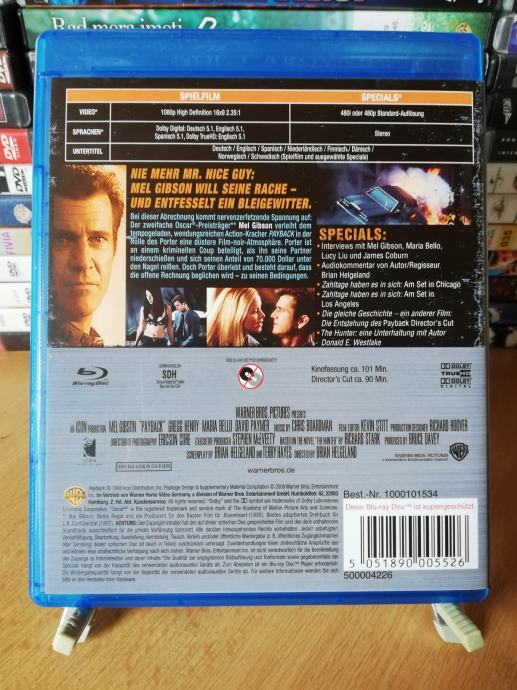 Payback (1999) Obe različi