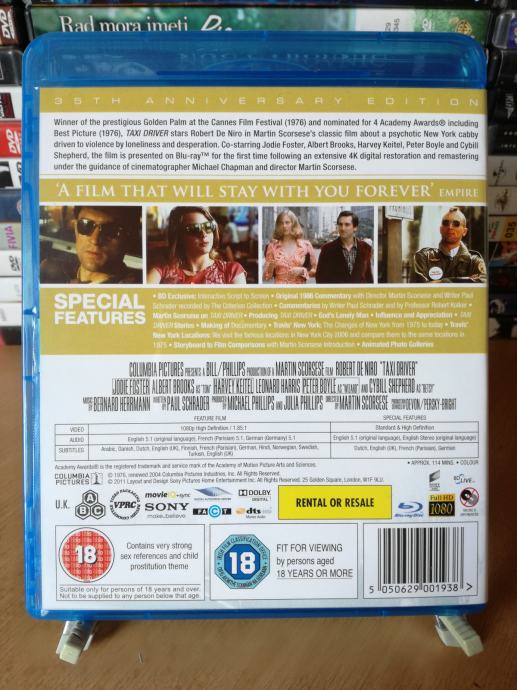 Taxi Driver (1976) 35th Anniversary Edition