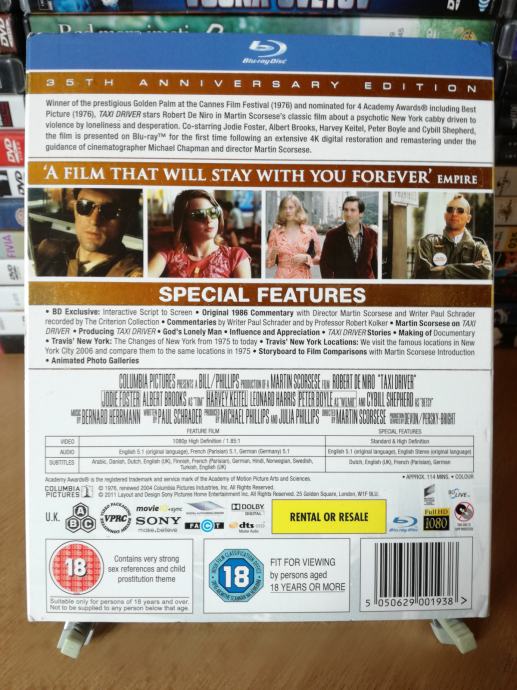 Taxi Driver (1976) 35th Anniversary Edition
