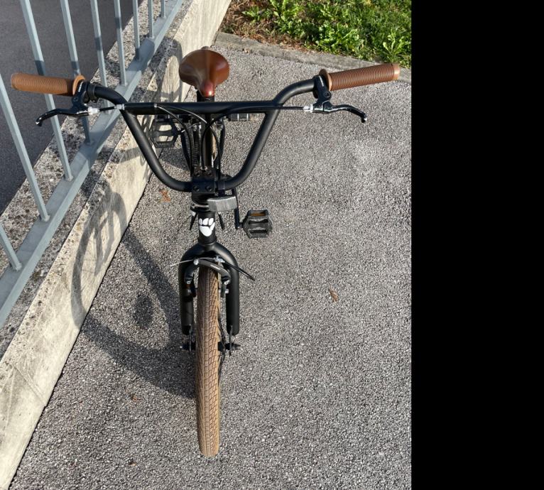 BMX kolo Muddyfox Lithium black/brown