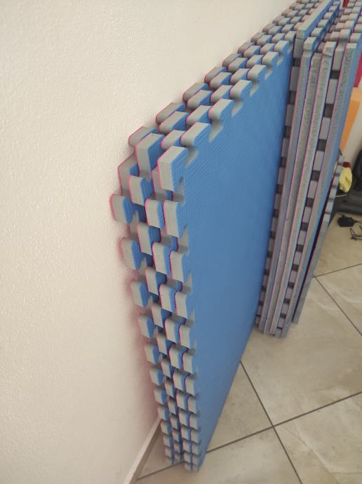 Tatami blazine 100x100x2 cm - 8 kosov - rabljene