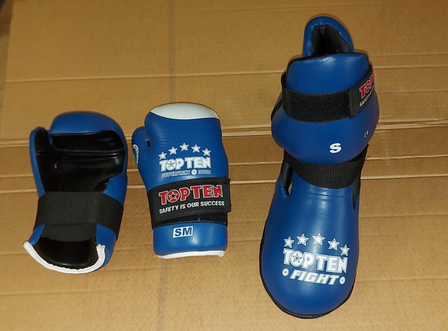 Zaščitna oprema za kickboks, teakwondo, TOP TEN