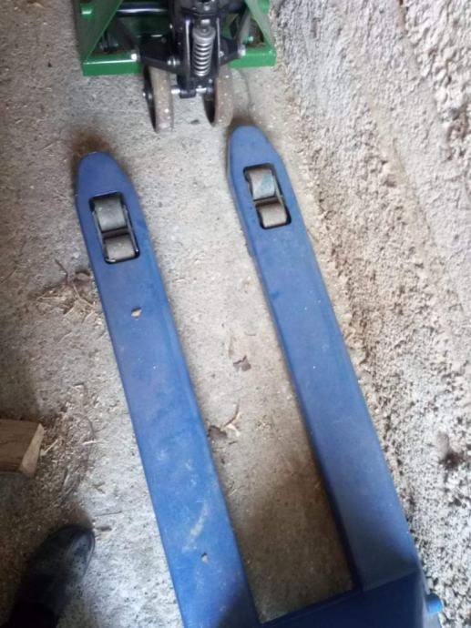 Ročni viličar paletni rudlek kuli