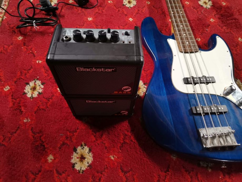 Bass kitara + ojačevalec