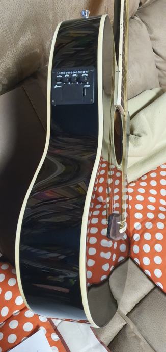 Elektro akustična kitara IBANEZ model TCY10E-BK