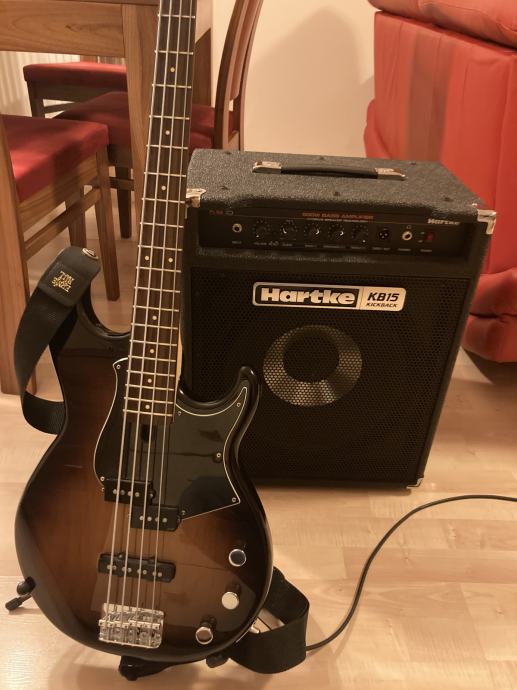 Hartke KB15 kickback Ojačevalec za bas kitare