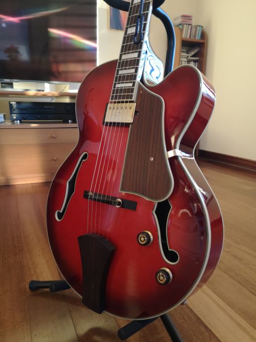 IBANEZ AF91J-SRD, ARCHTOP, HOLLOW, JAZZ, KITARA
