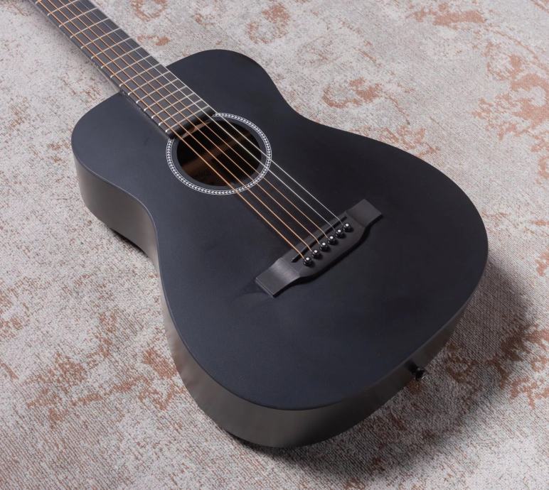 Martin LX Little Martin Guitar, Black w/ Gig Bag