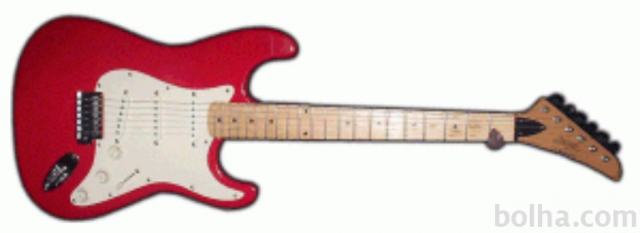 Stratocaster CF Martin.co Fender Squier električna kitara