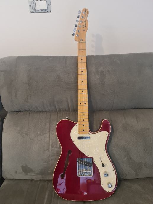 Telecaster Thinline, custom shop Fender magneti, vrat Fender NOVA CENA