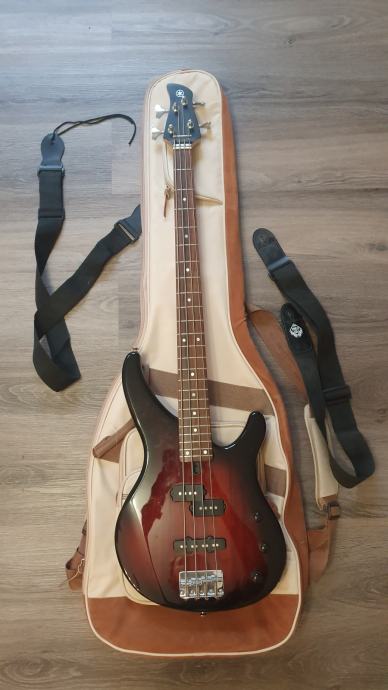 Yamaha bass kitara +torba + 2pasova