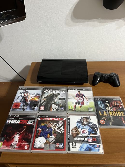 Playstation 3 z igricami