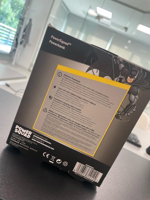 Power bank Batman 2500 mAh