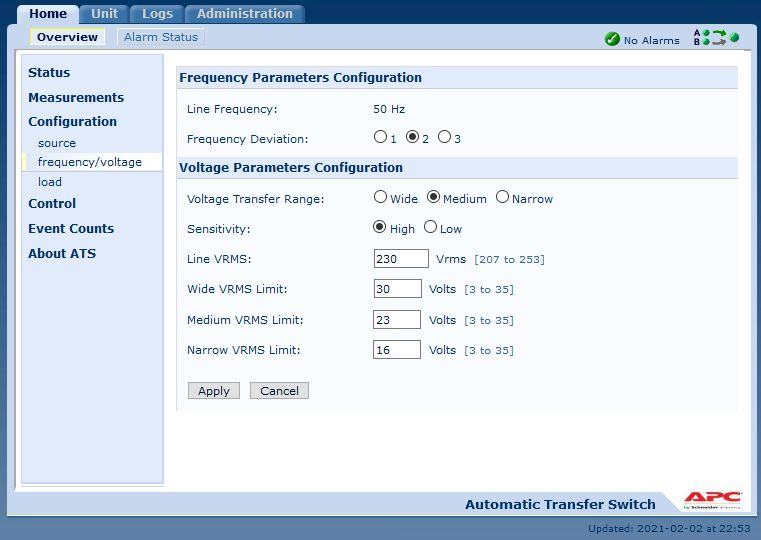 Schneider Electric APC ATS AP7723