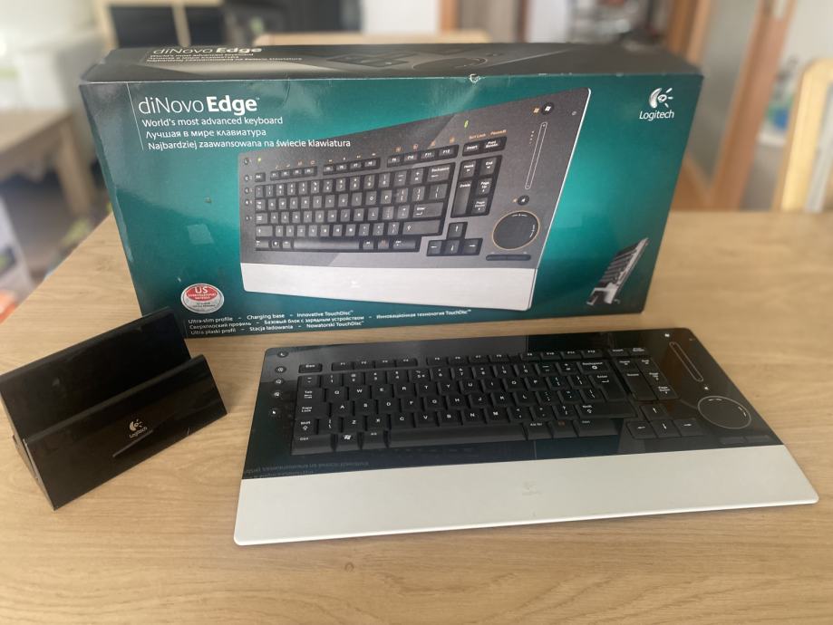 Logitech diNovo Edge wi fi tipkovnica