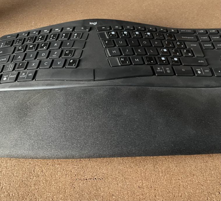 Logitech logi k860 ergo ergonomska tipkovnica
