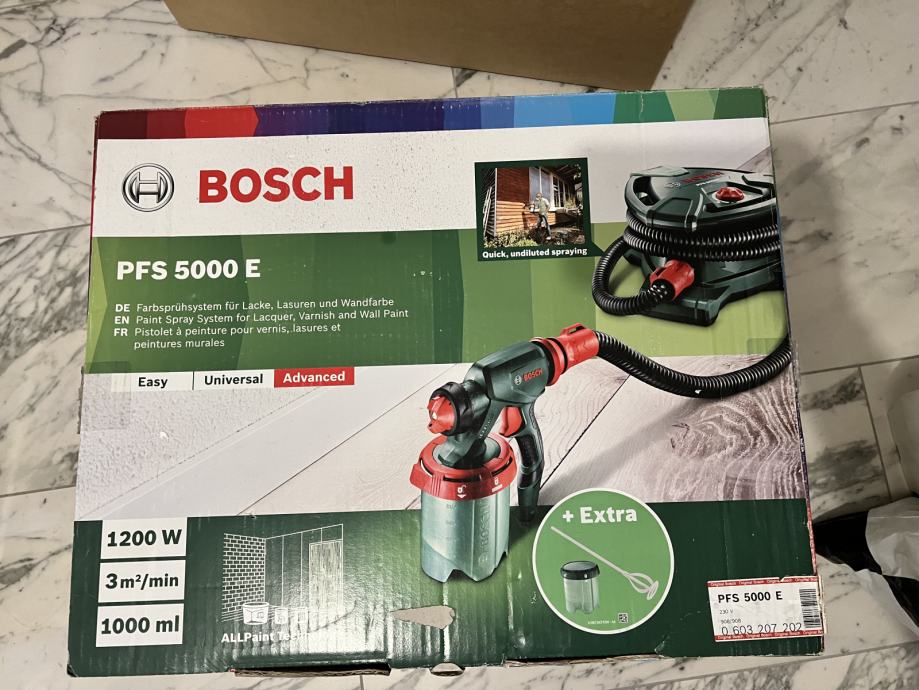 Bosch PFS 5000 sistem za pršenje barve