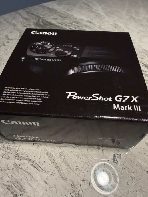 Canon PowerShot G7 X Mark III