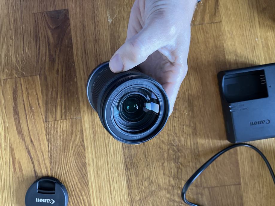 Canon r10 + rfs 18-150/3.5-6,3 IS + rf-ef adapter