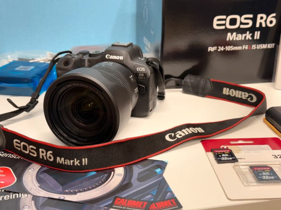 Fotoaparat Canon EOS R6 Mark II + RF 24-105 F4 L Kao Nov