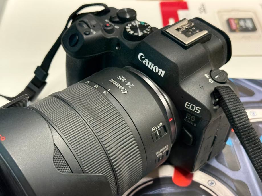 Fotoaparat Canon EOS R6 Mark II + RF 24-105 F4 L Kao Nov