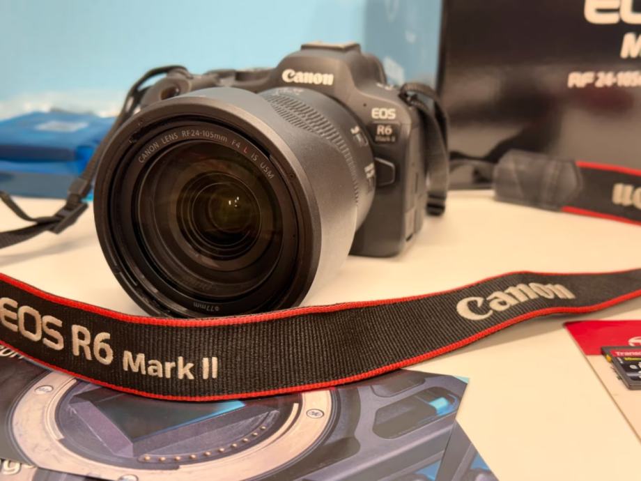 Fotoaparat Canon EOS R6 Mark II + RF 24-105 F4 L Kao Nov