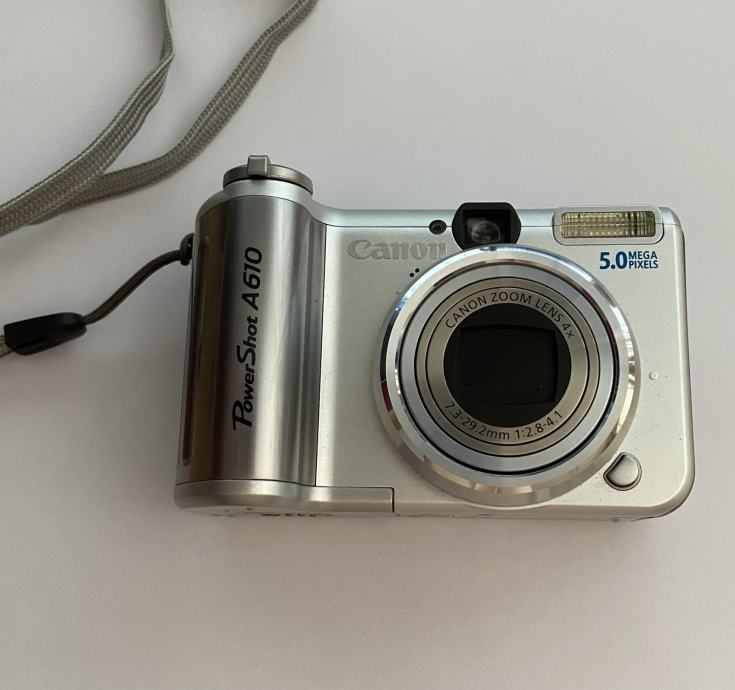 Fotoaparat CANON PowerShot A610