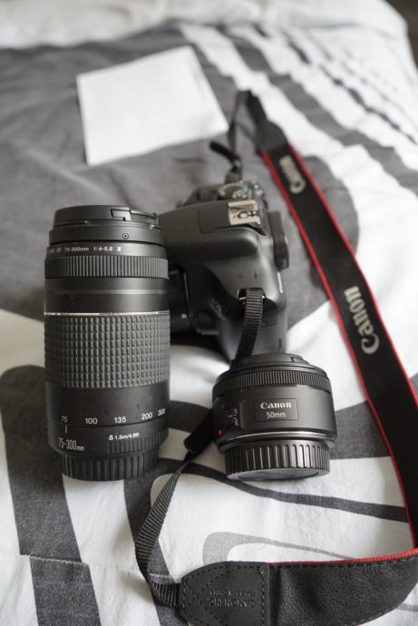 Canon 1300D + 3 objektivi